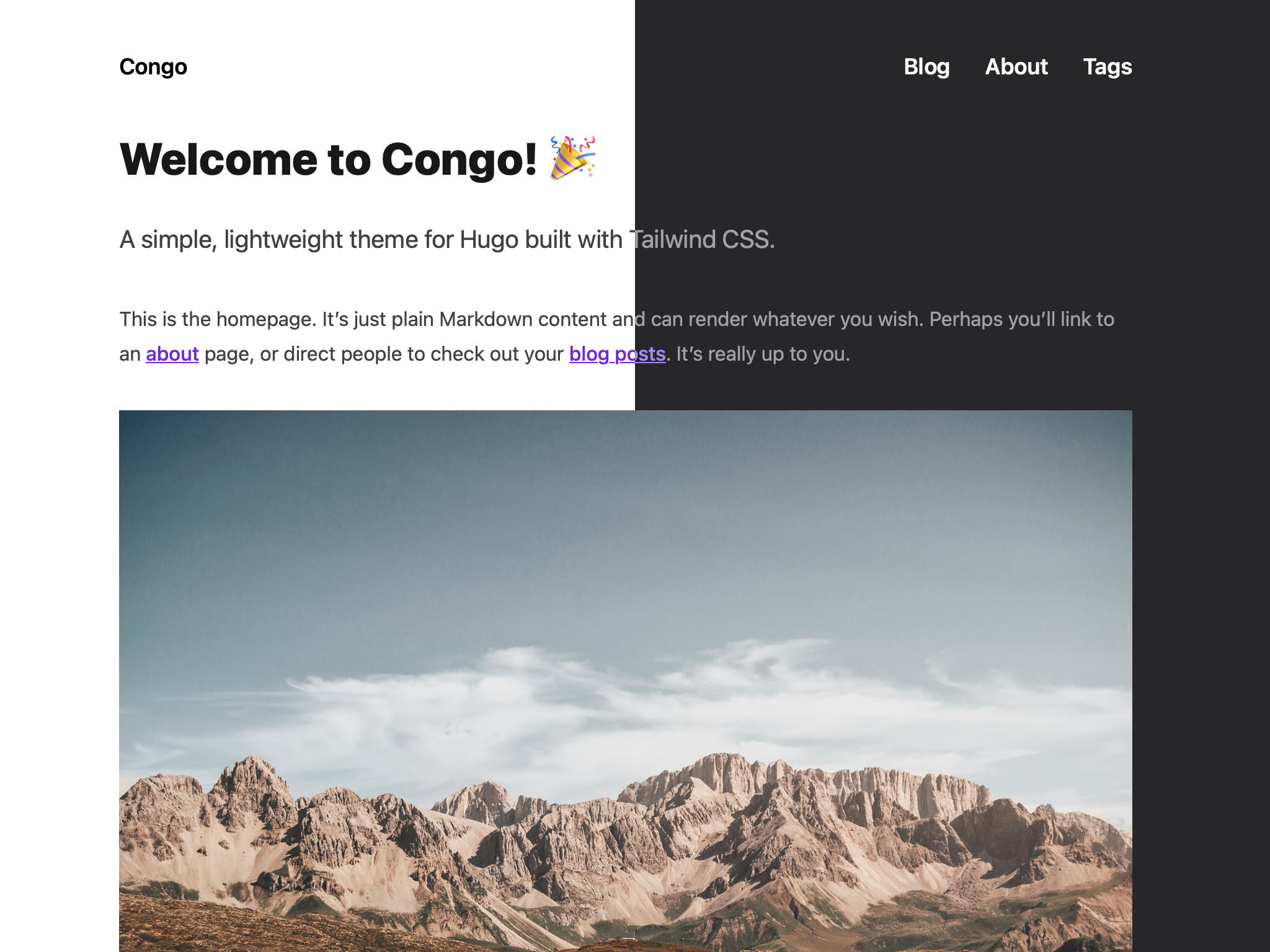 Homepage Layout · Limb central